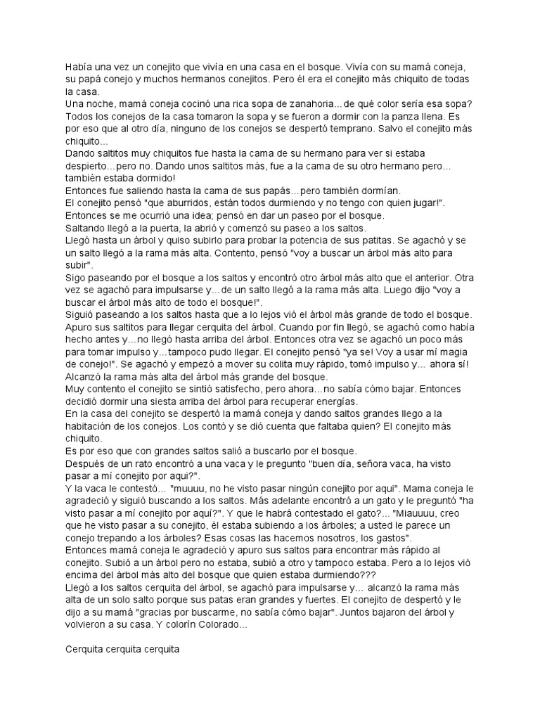Los Conejos | PDF