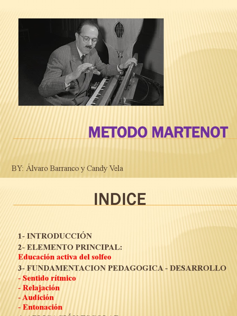 métodos martenot | PDF