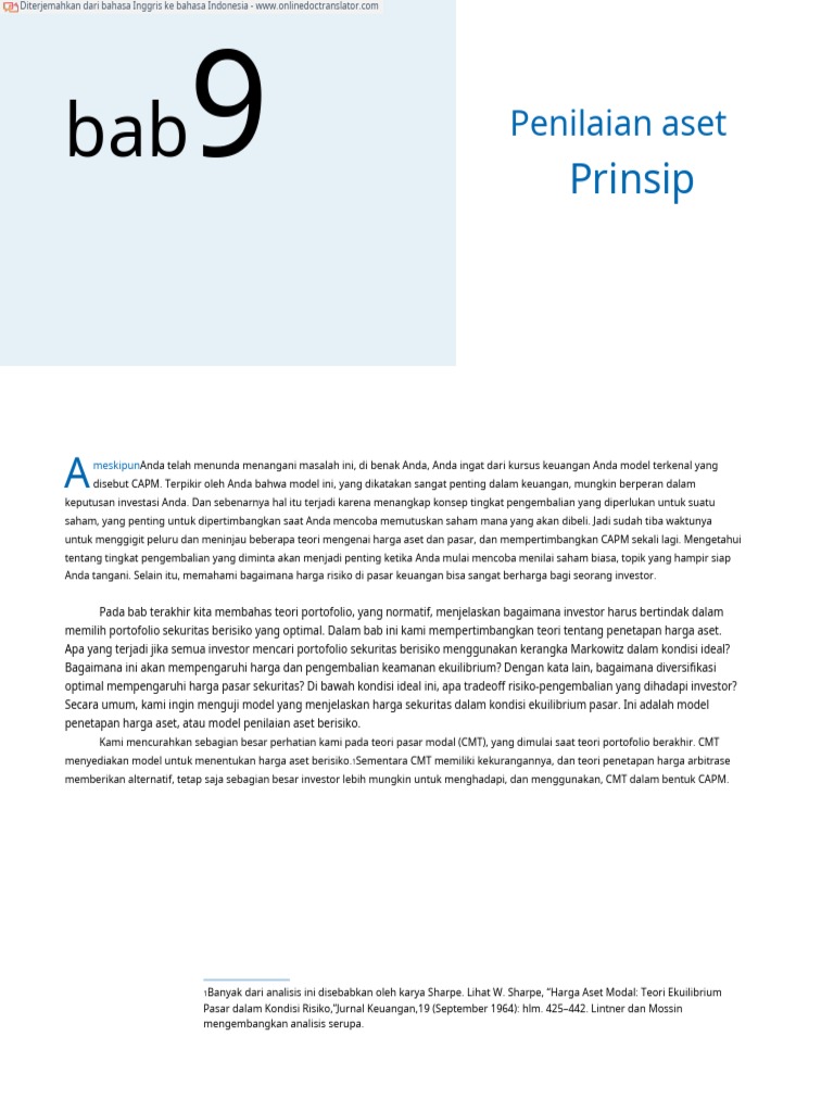 Bab 9 Manvest - En.id | PDF