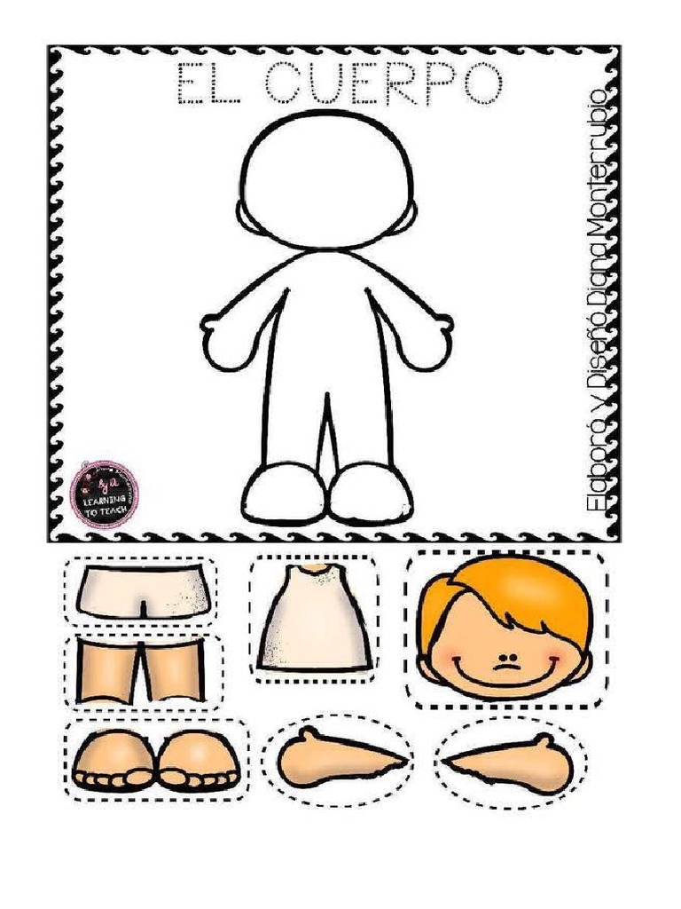 Ficha De Rompecabeza Cuerpo Humano Pdf