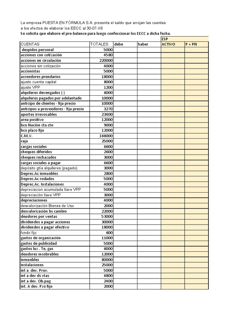 PRE BALANCE 193000 A Reolver EECC - 2020 PDF | PDF