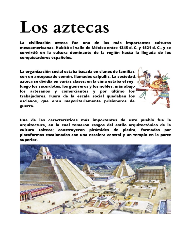 Aztecas PDF | PDF