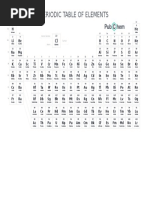 Periodic Table of Elements - PubChem | PDF | Chemical Elements | Atoms