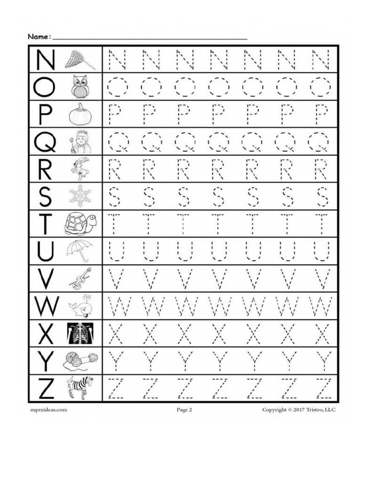 letter n-z.pdf | PDF