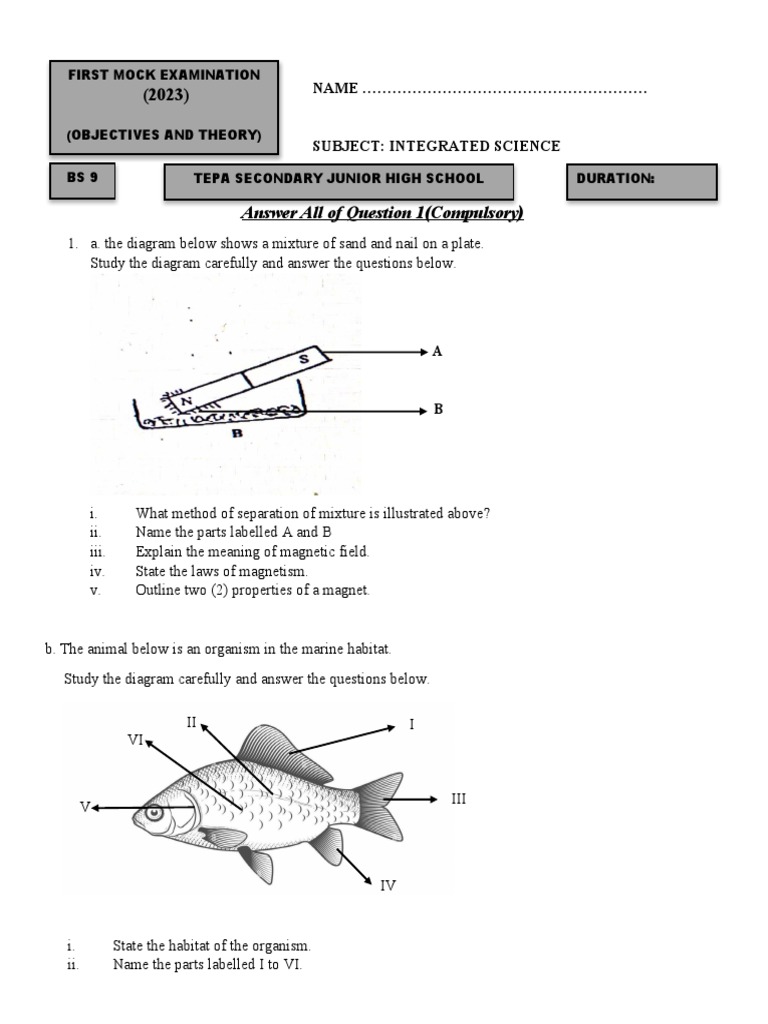 Science Mock | PDF