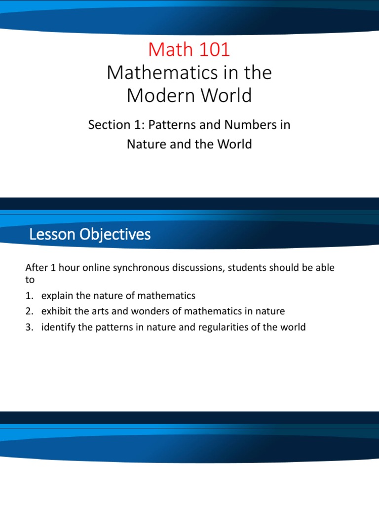 LESSON 1.2 Math 101_Introduction.pdf | PDF