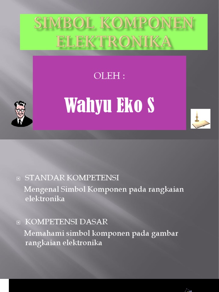 Simbol Komponen Elektronika Dasar | PDF