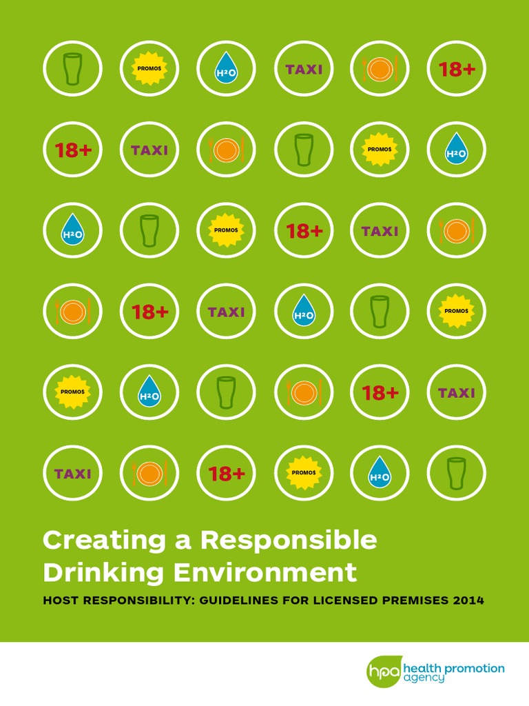 Host Responsibility Guidelines for Alcohol Service | PDF