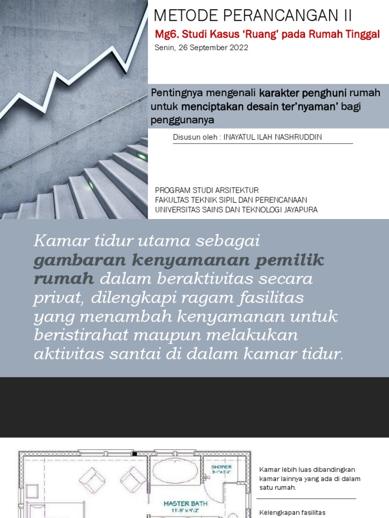 Mg6. Studi Kasus Ruang Pada Rumah Tinggal - 260922 | PDF