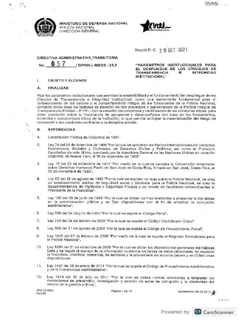 D.A.T 057 DIPON-INSGE Del 20102021 PDF | PDF