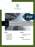 Fronting y Cláusula Cut Through en Reaseguro | PDF | Reaseguro | Póliza de seguros