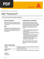 Hydroflex 30 Product Data Sheet | PDF | Building Engineering | Building ...