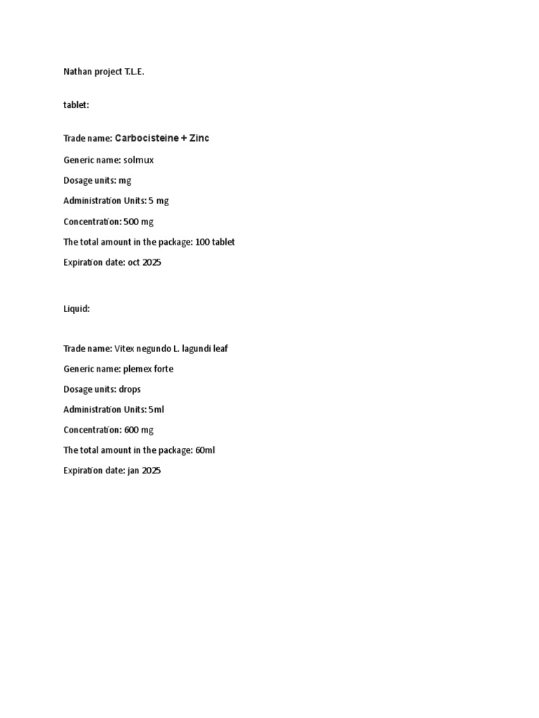 Nathan Project | PDF