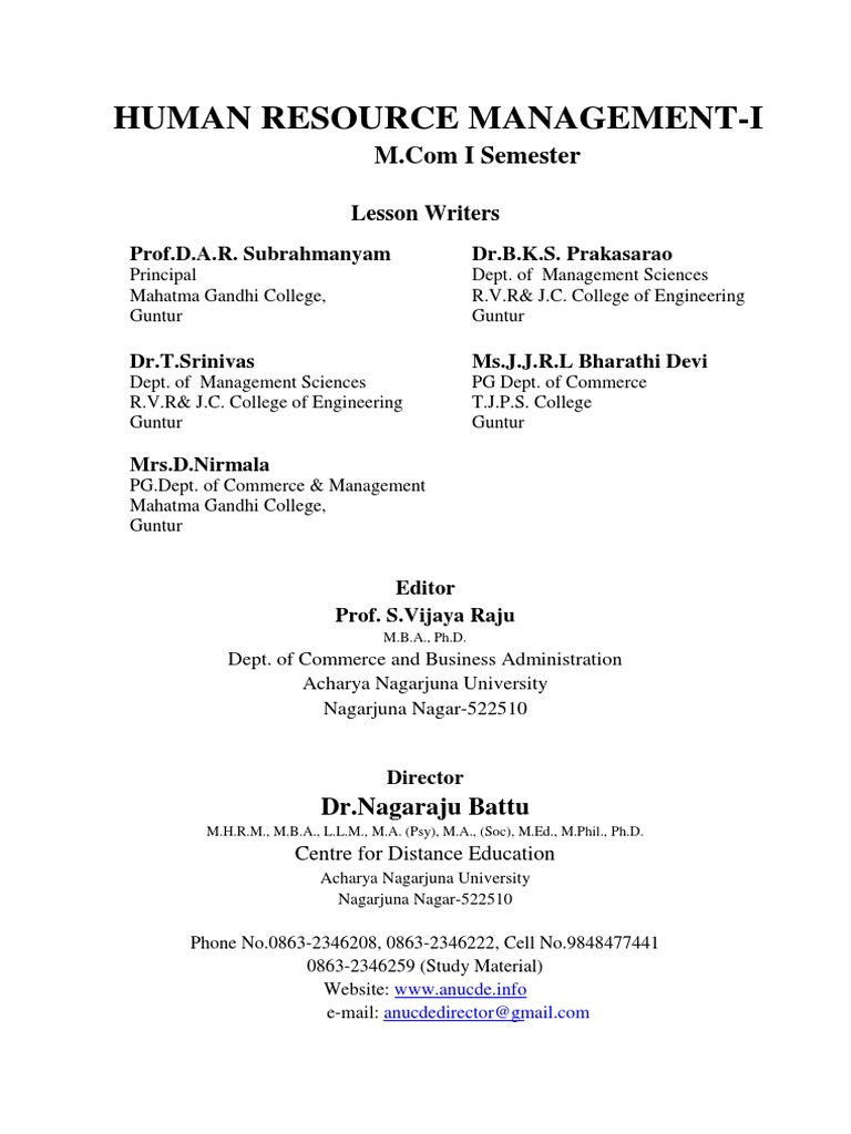 HRM 8 Chap PDF | PDF | Human Resource Management | Employment