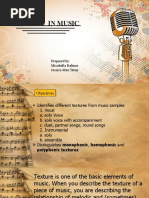 MAPEH 6 - MUSIC PPT Q3 W2 - Structure of Musical Form | PDF | Art