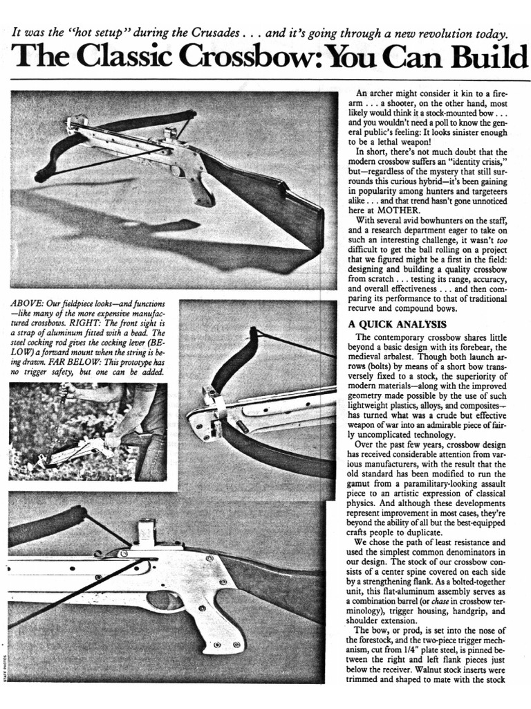 Crossbow | PDF