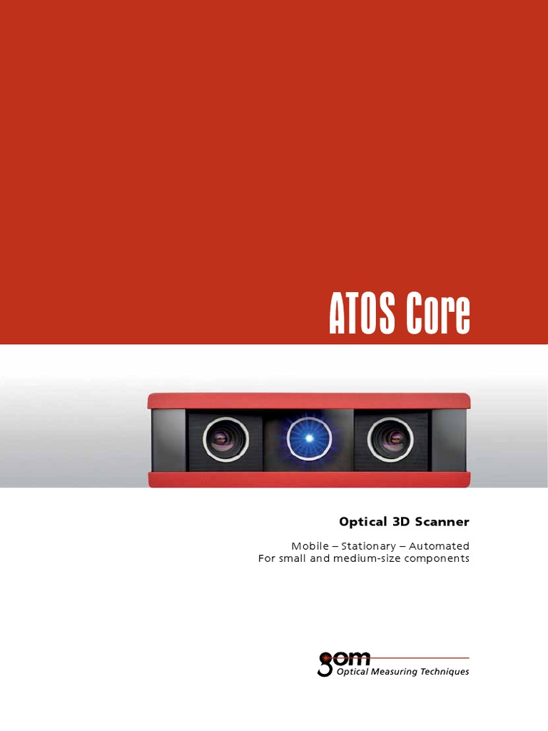 ATOS Core EN RevD PDF | PDF | Image Scanner | 3 D Computer Graphics