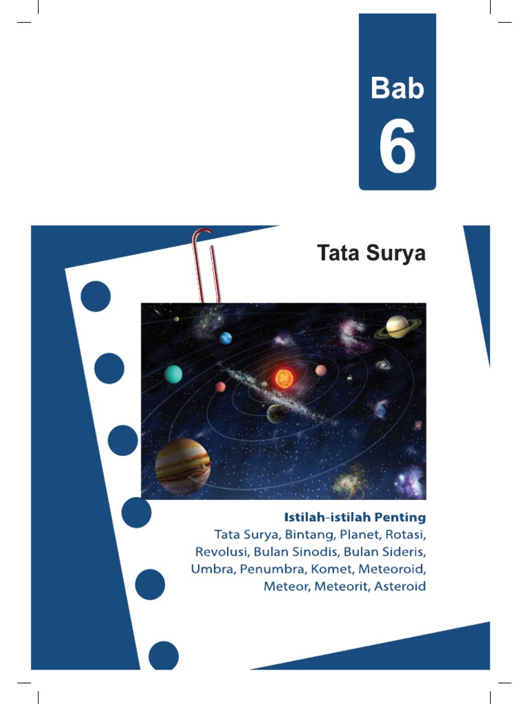 BAB 6 - Sistem Tata Surya | PDF