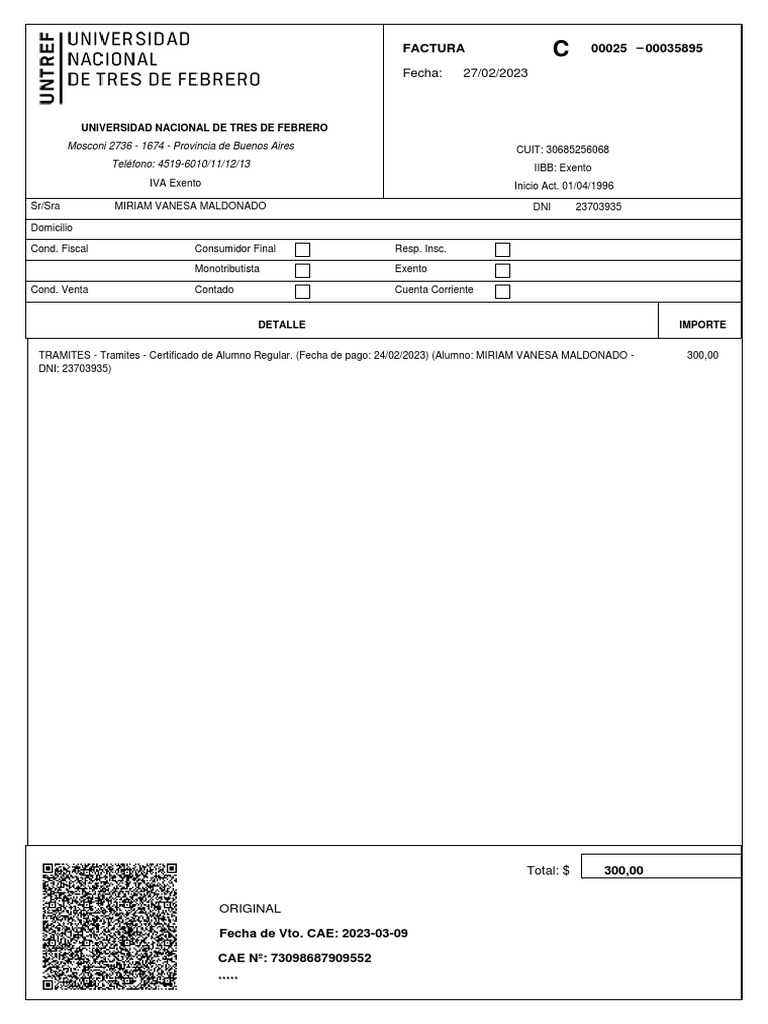 Comprobante PDF | PDF
