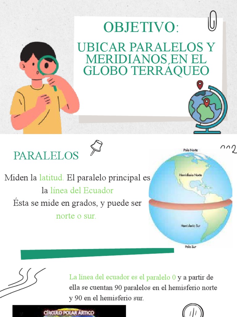 Paralelos y Meridianos | PDF