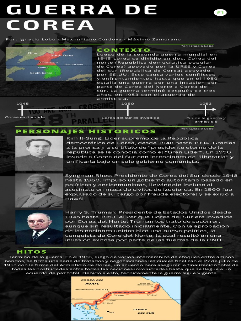 Contexto y Consecuencias de la Guerra de Corea | PDF