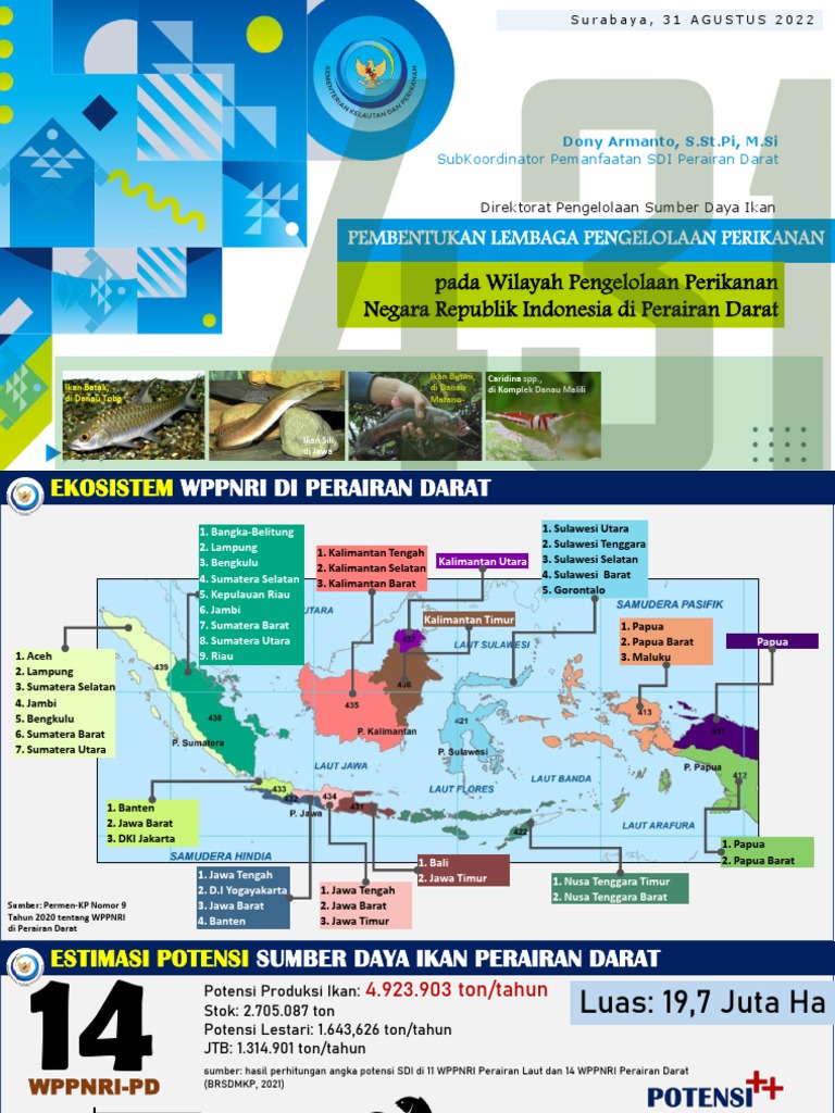 Paparan Kelembagaan Di WPPNRI-PD 431 | PDF
