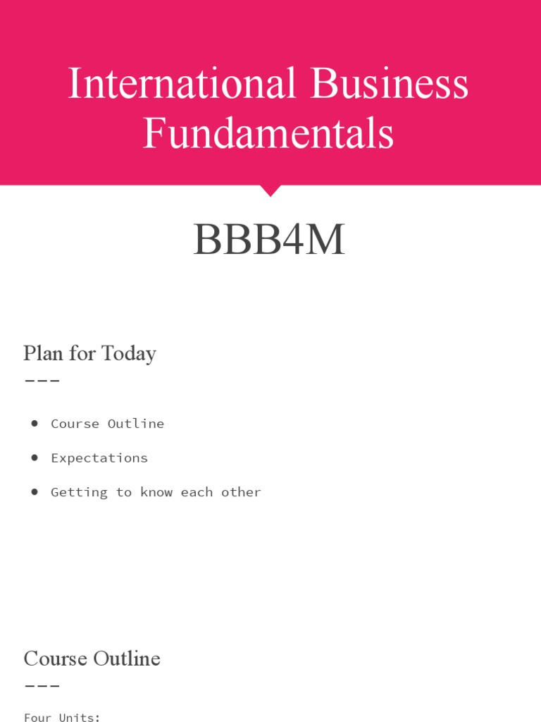 BBB4M 1.1 | PDF