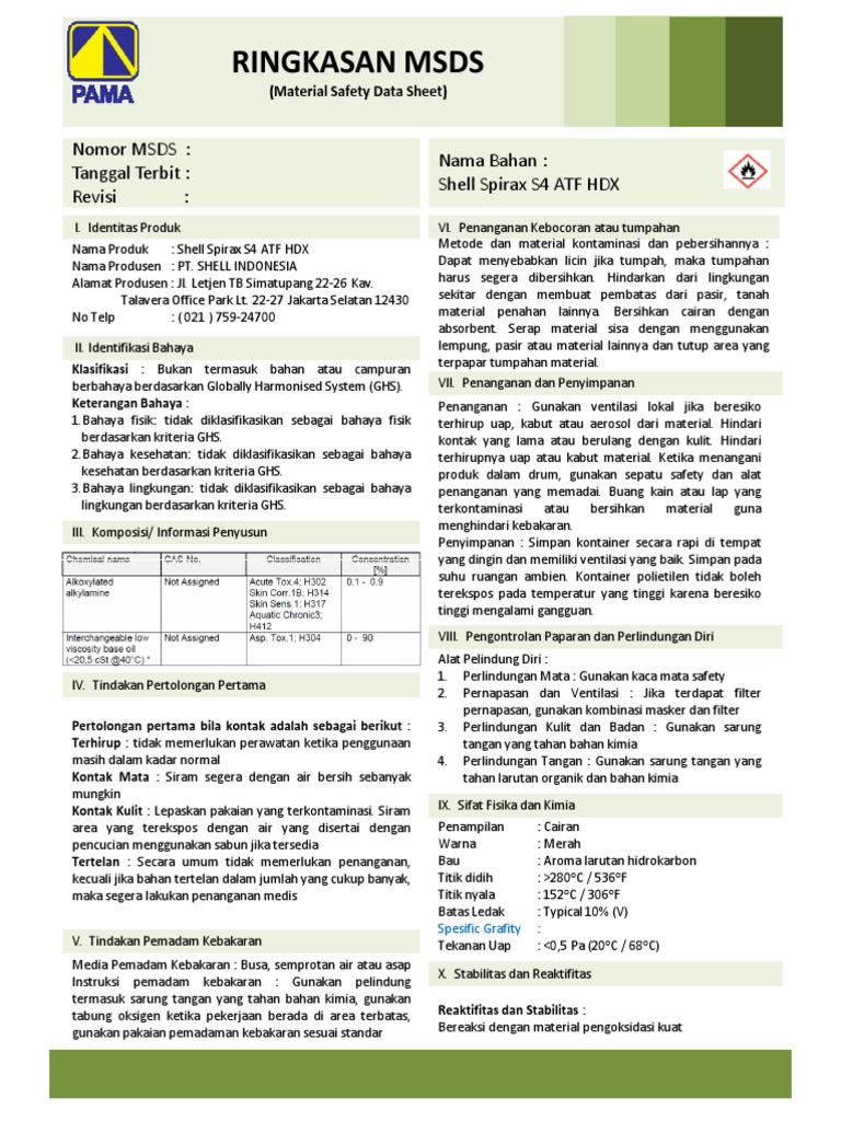 Shell Spirax STF HDX PDF | PDF