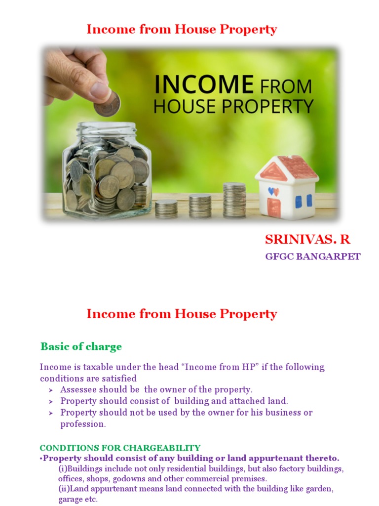 Property Income Tax Guide | PDF