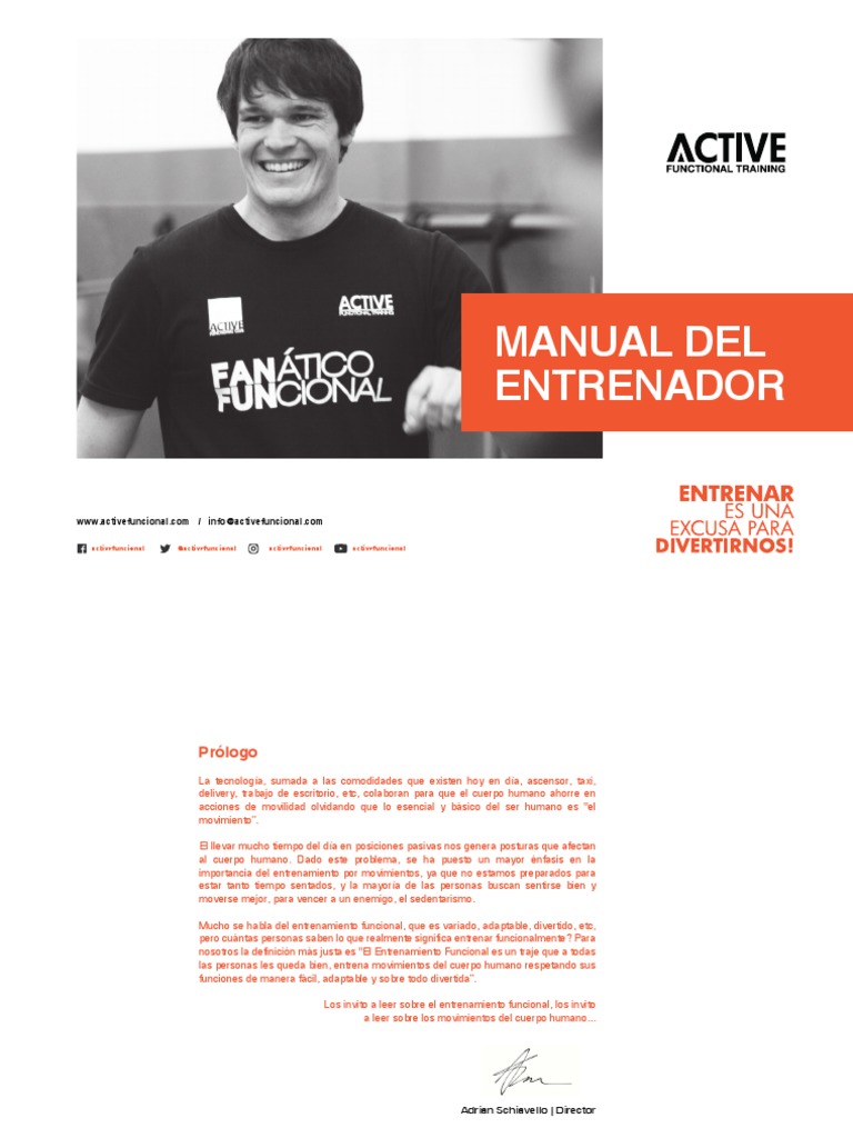 ACTIVE - Manual de Entrenador PDF | PDF | Músculo | Fuerza