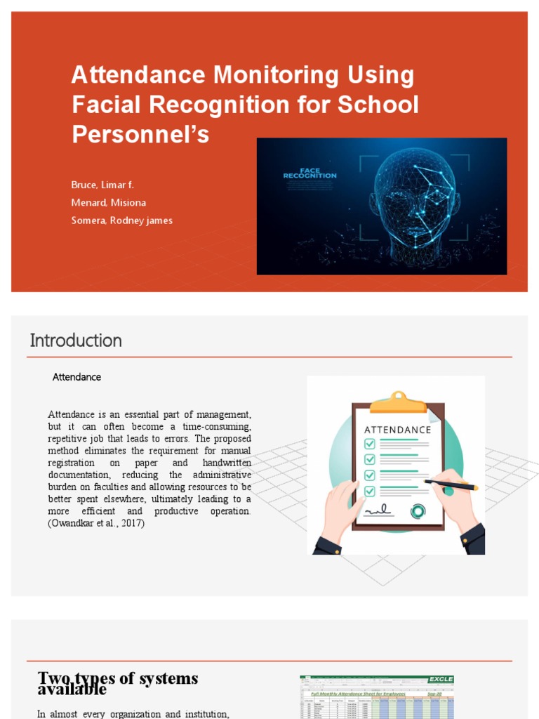 Attendance Monitoring Using Facial Recognition For School Personnels | PDF