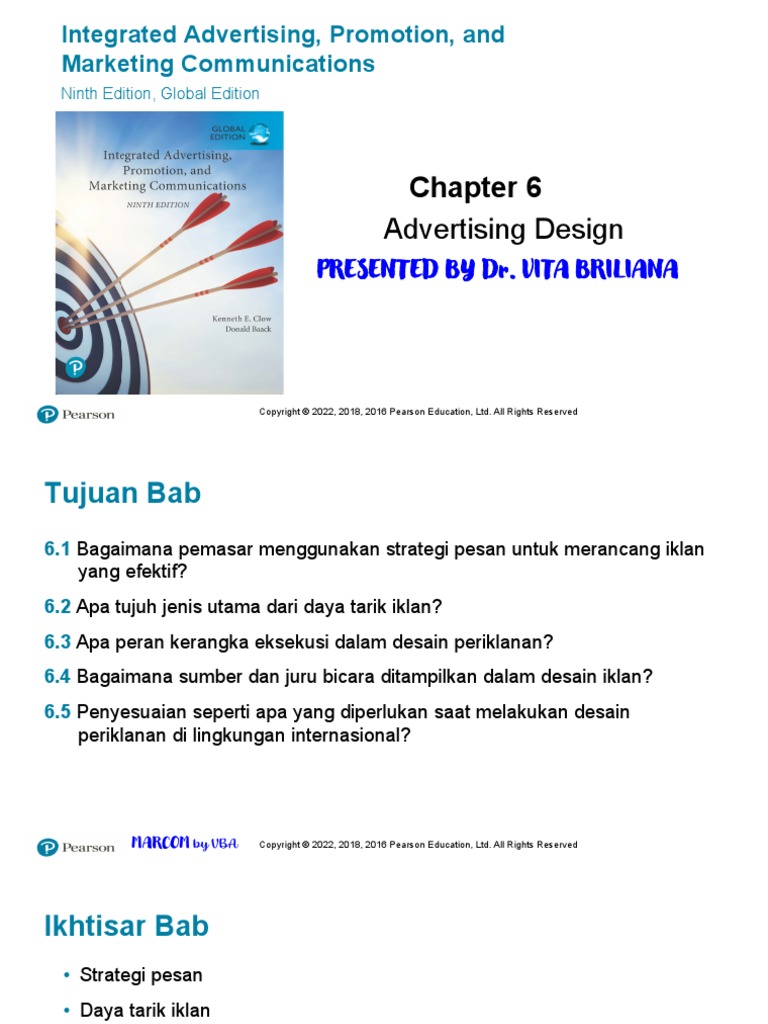 6 - VBA - Clow - IAPMC9 - Bab 6 Advertising Design | PDF
