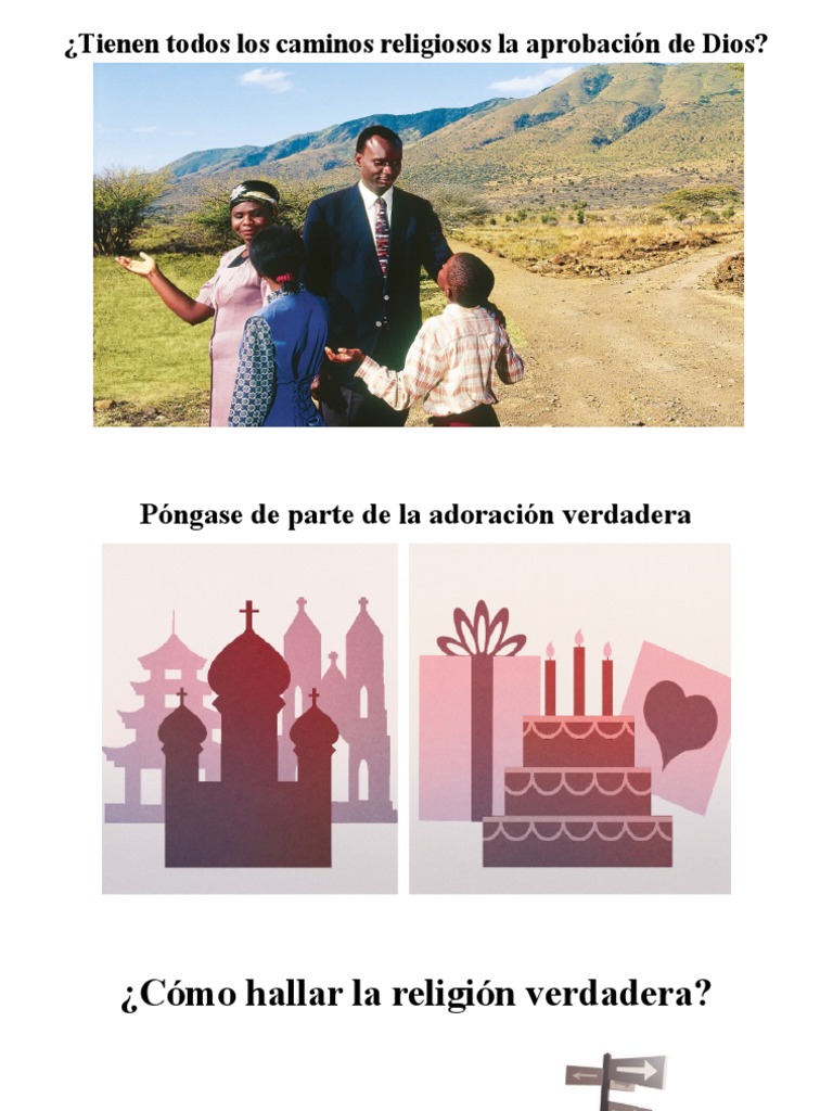 LE IMPORTA A DIOS QUÉ RELIGIÓN TENGAMOS.pptx | PDF