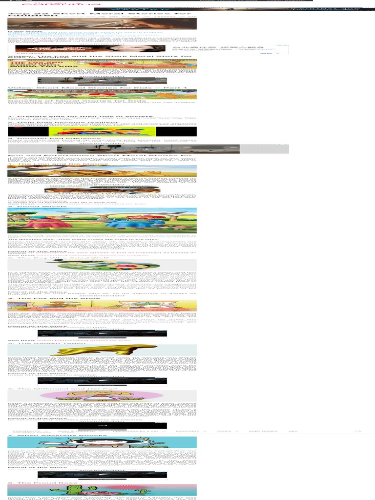 22 Short Moral Stories for Kids in English 6.pdf | PDF