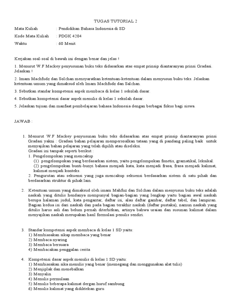 Tugas Turial 2 Pen Bi - Lia Dwi Febrianti - 858730875 | PDF