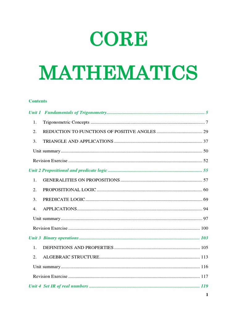 Advanced Mathematics S4 PDF | PDF