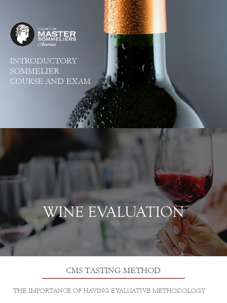 CMS Introduction Wine Tasting Method | PDF