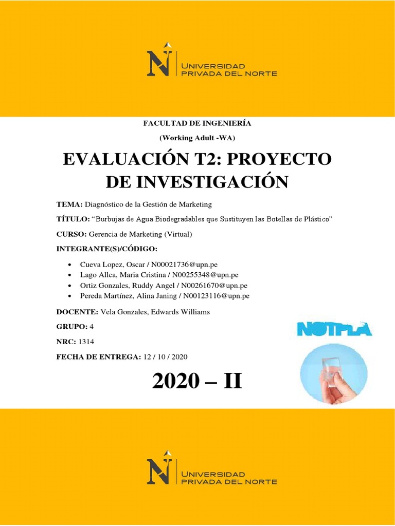T2 GerenciaDeMarketing Grupo4 PDF | PDF