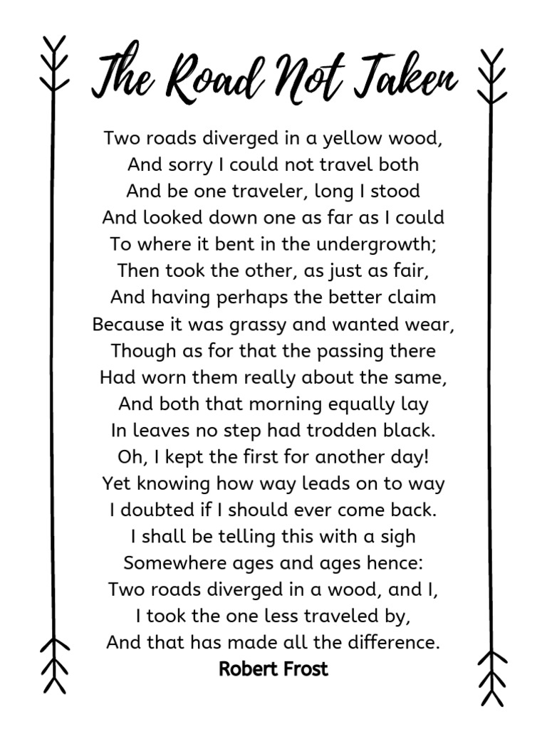 Robert Frost Poems PDF | PDF