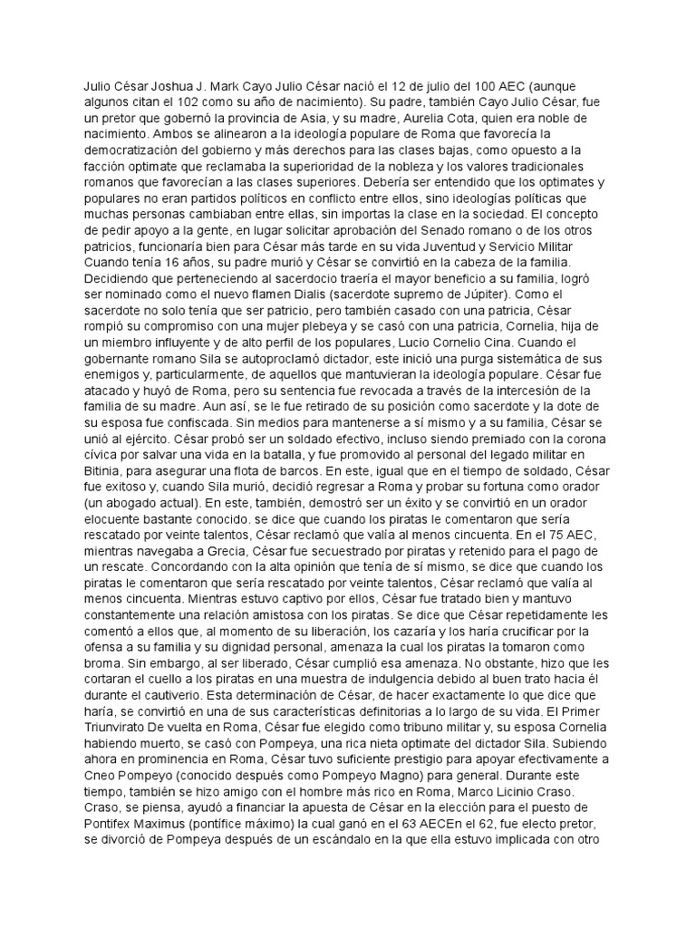 Julio Cesar PDF | PDF