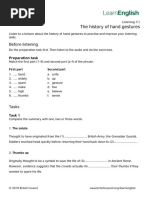 Basic British Sign Language Signs | PDF | Hand | Sign Language