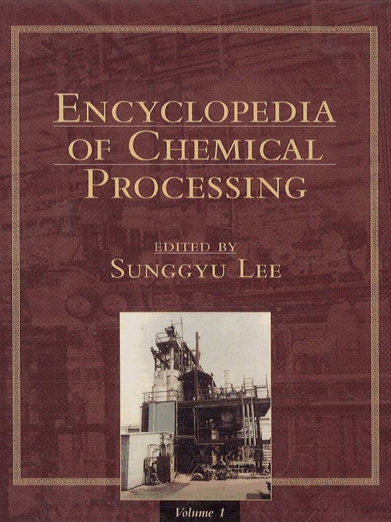 Encyclopedia of Chemical Processing PDF | PDF