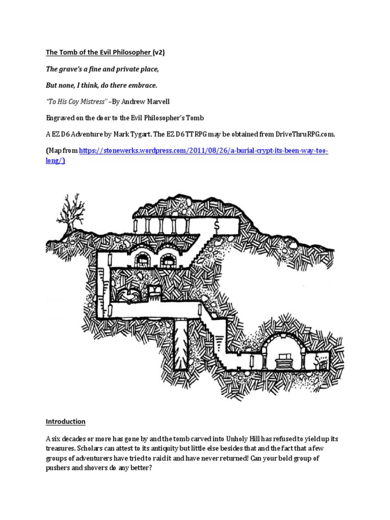 Tomb of The Evil Philosopher EZD6 | PDF