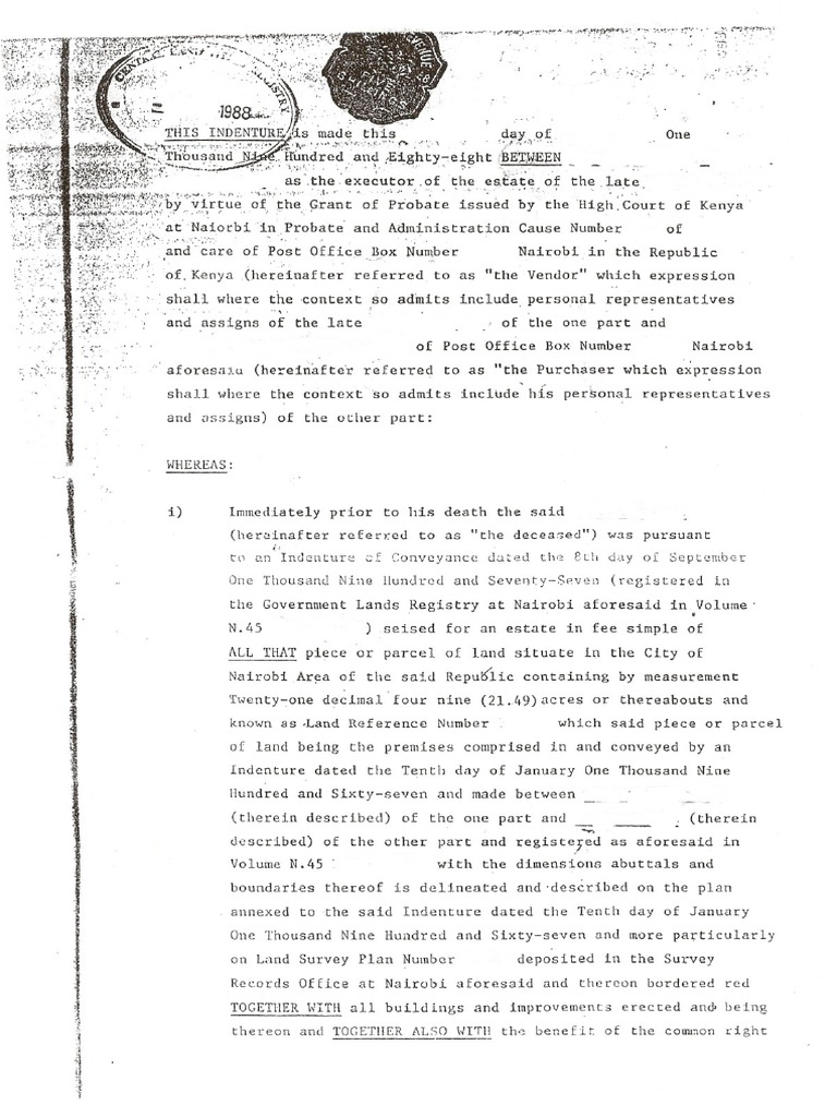 Indenture | PDF