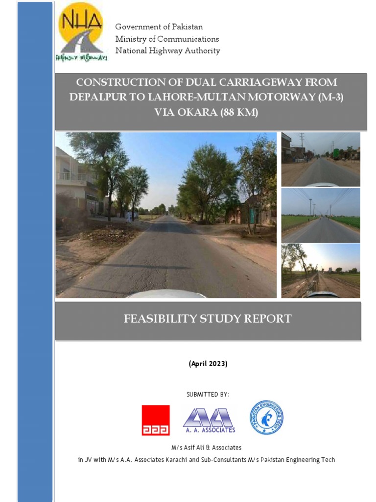 Feasibility Study Report (Depalpur) PDF | PDF