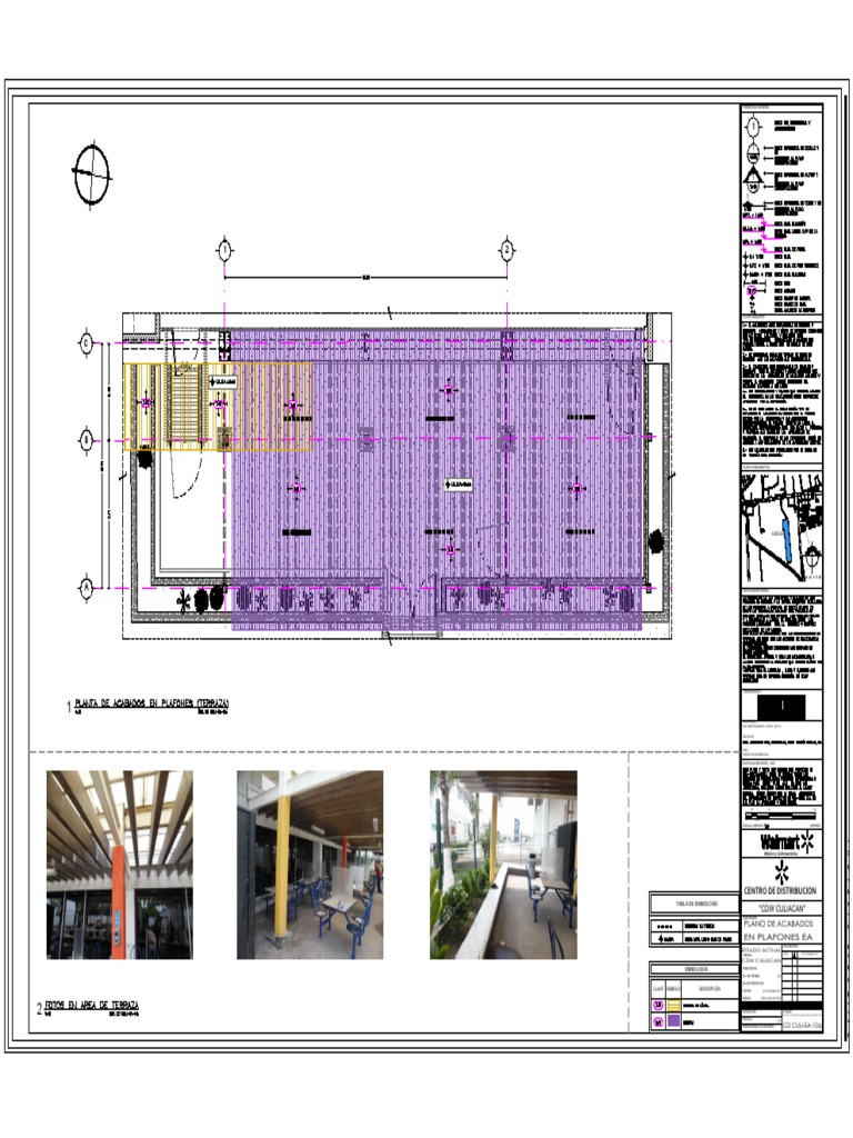 CD CULI-EA-10a PLANO DE ACABADOS EN PLAFONES DE TERRAZA EA-7487-CD CULI-EA-10a PDF | PDF