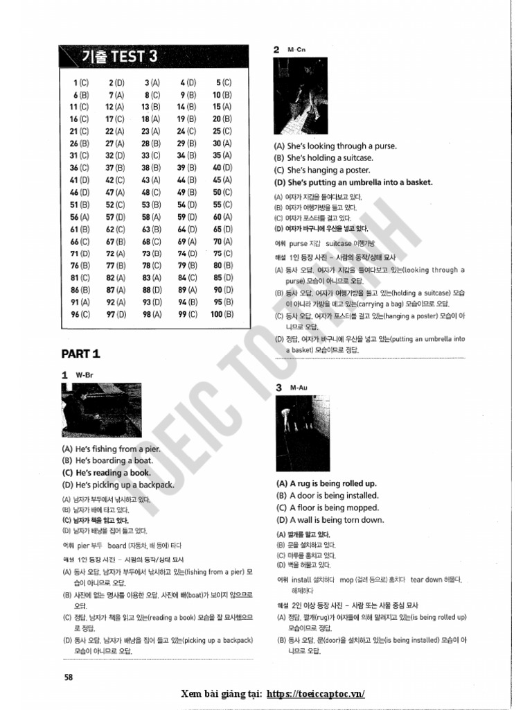Tapescript Test 3 PDF | PDF