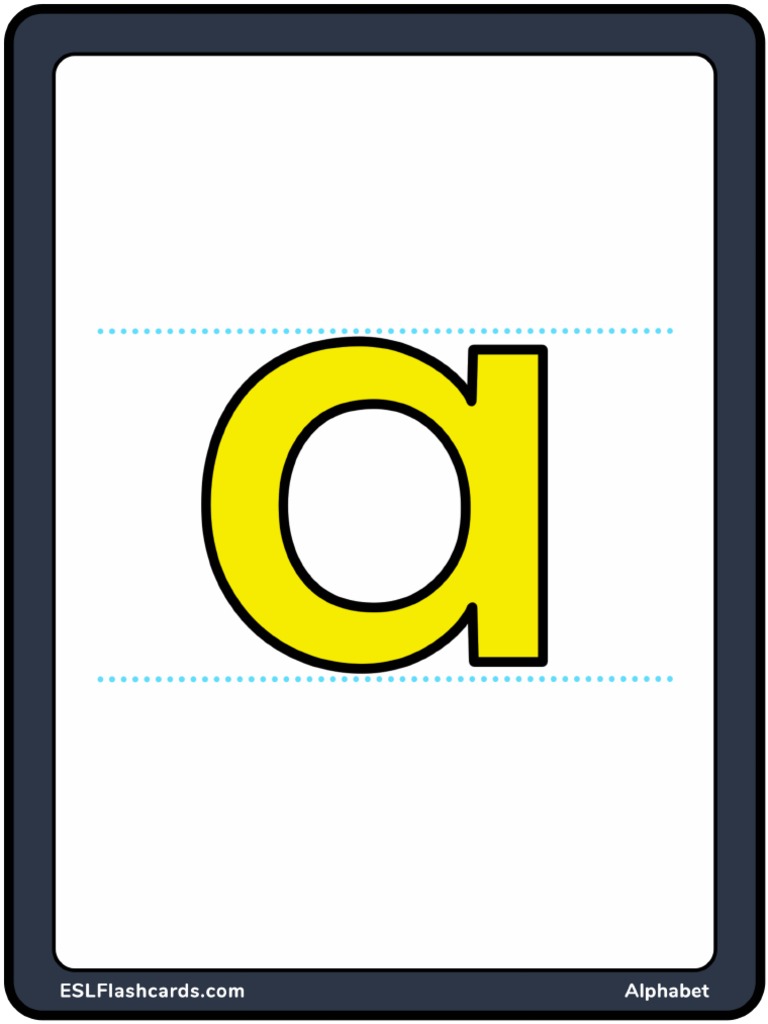 Alphabet Large Flashcards Uvtpvx PDF | PDF