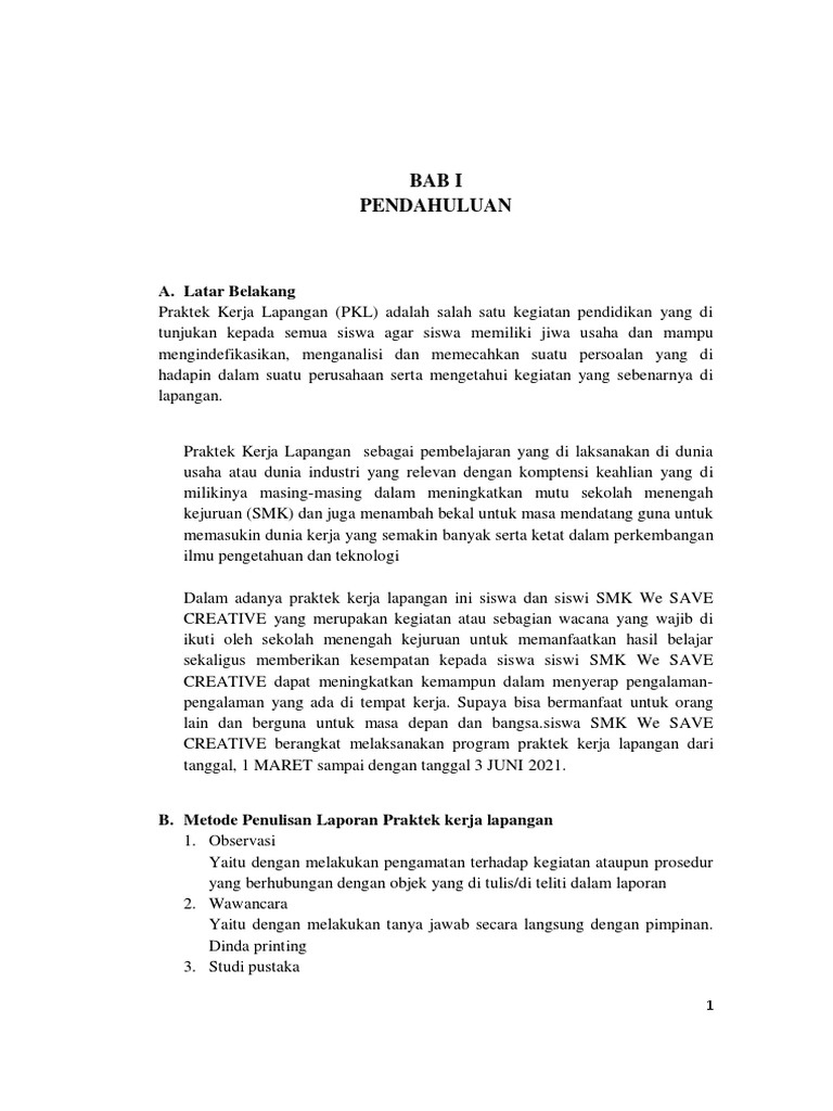 Riski Update Laporan PDF | PDF