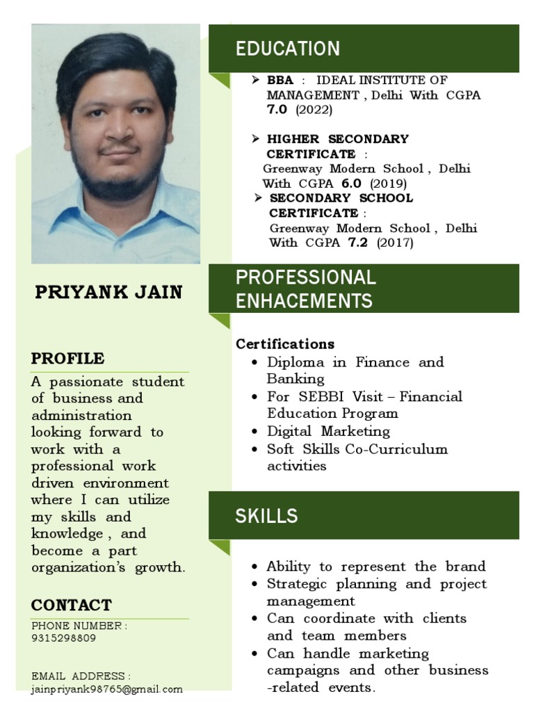 PRIYANK+JAIN+CV.pdf | PDF